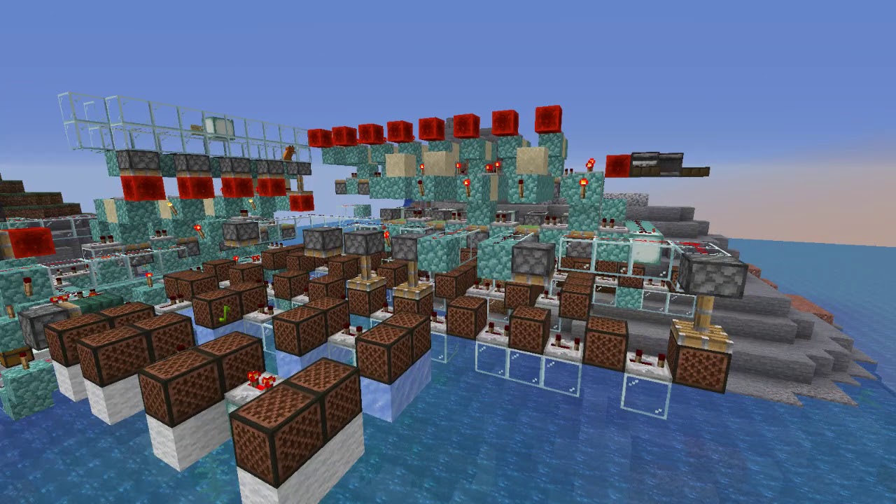 Original Noteblock Music in Minecraft "Explorer's Bay Theme" - YouTube