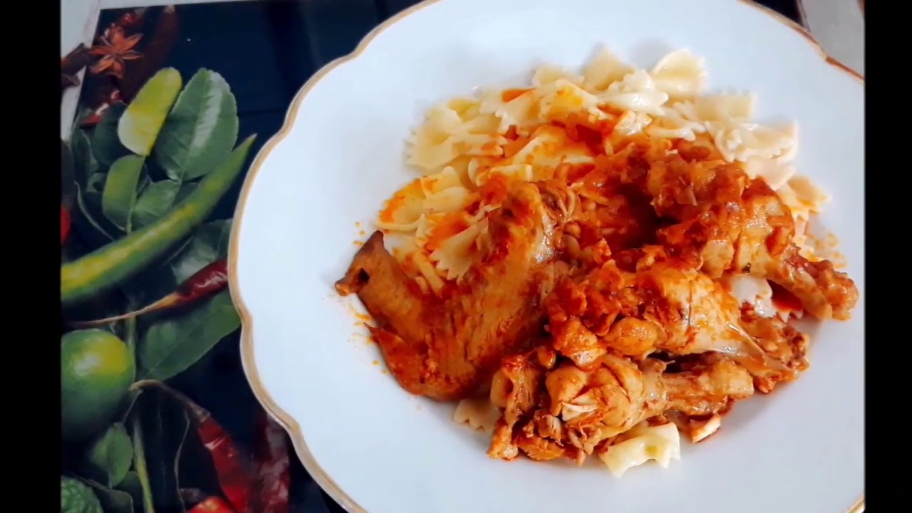 EP.16~Pörkölt csirke ~stew chicken paprika ~ Hungarian food 🍅💕 - YouTube