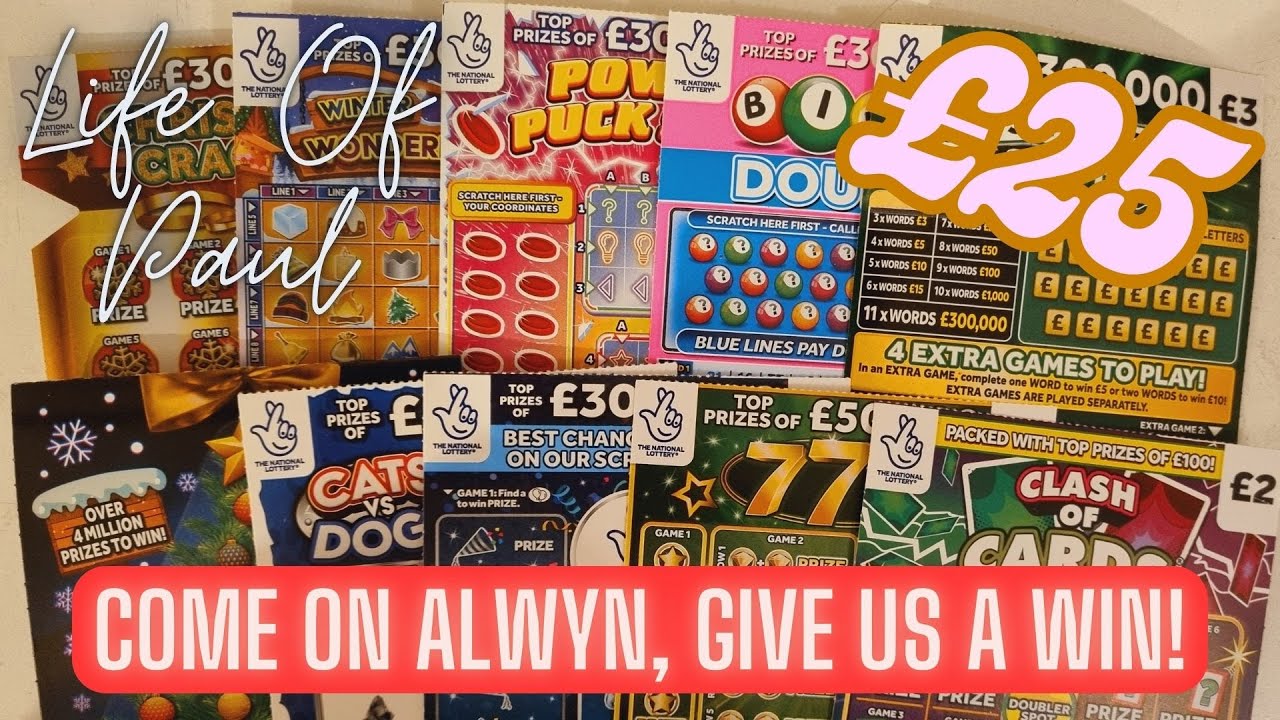 £25 of scratch cards. A mix of £3 and £2 scratch cards from the ...