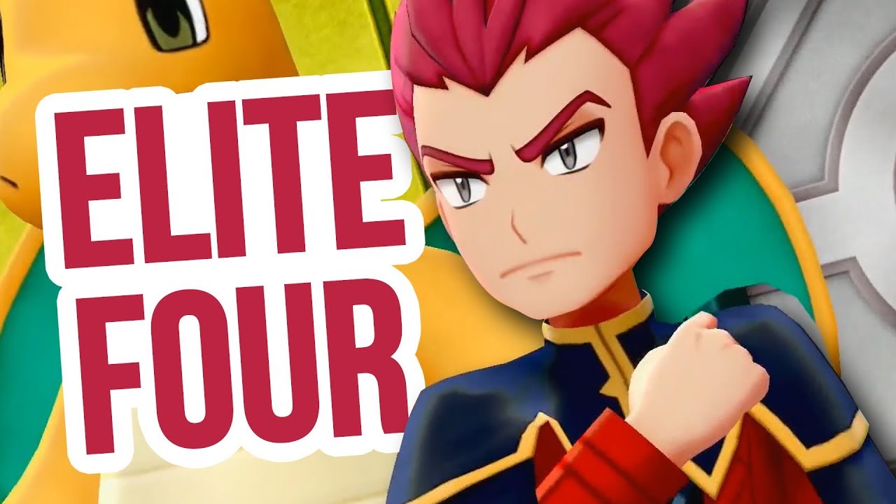 BATTLE LANCE - DRAGON TYPE ELITE FOUR! Pokémon Let's Go - YouTube