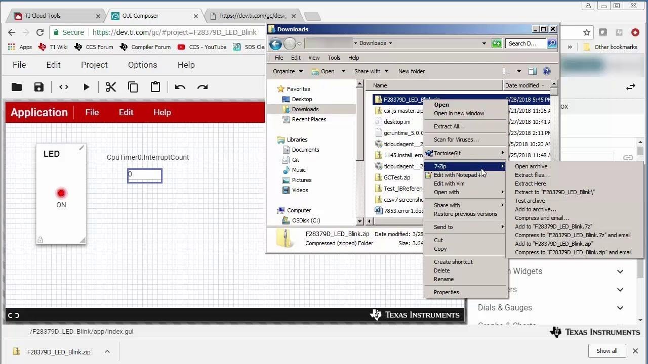 Exporting GUI Composer app to standalone app 2019 - YouTube