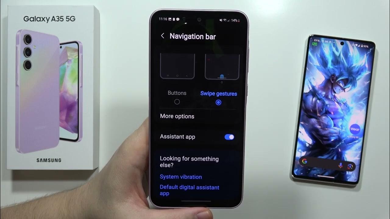 How to Get Back Button on Samsung Galaxy A35 5G - Enable 3 Buttons ...