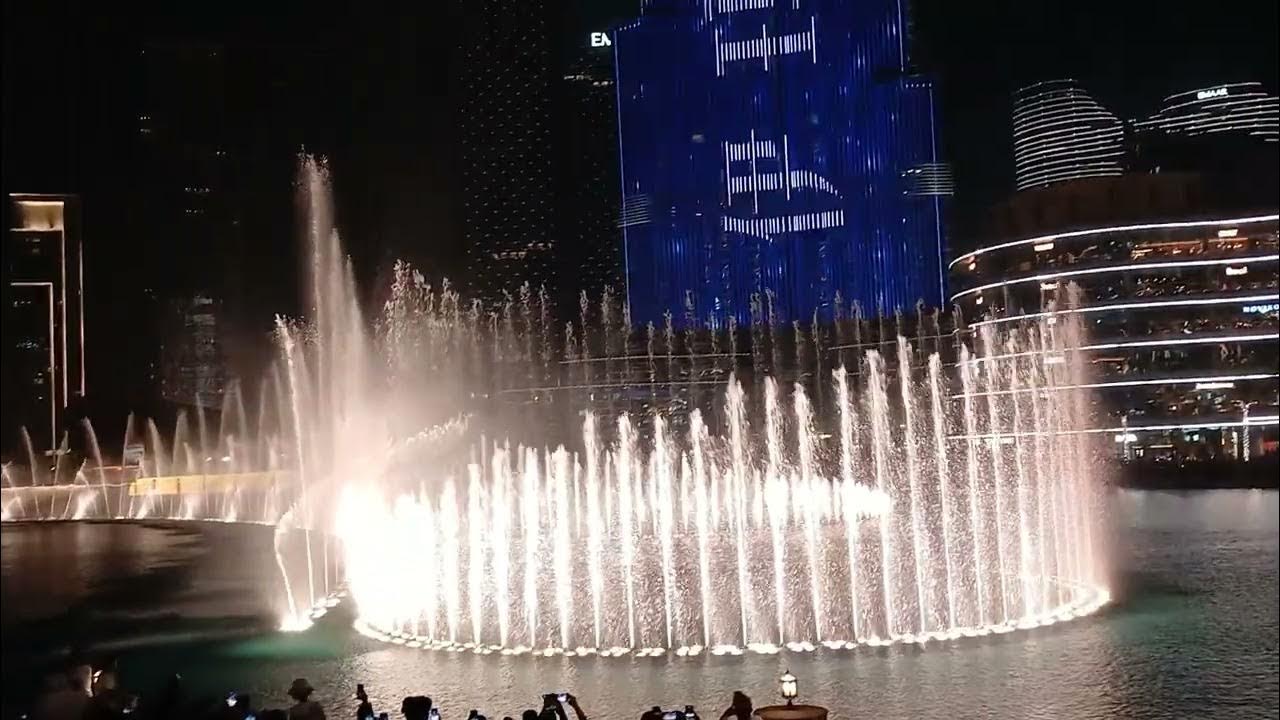 Dubai Fountain| Mesmerizing Water Dance and Light Show in Dubai| Burj khalifa - YouTube