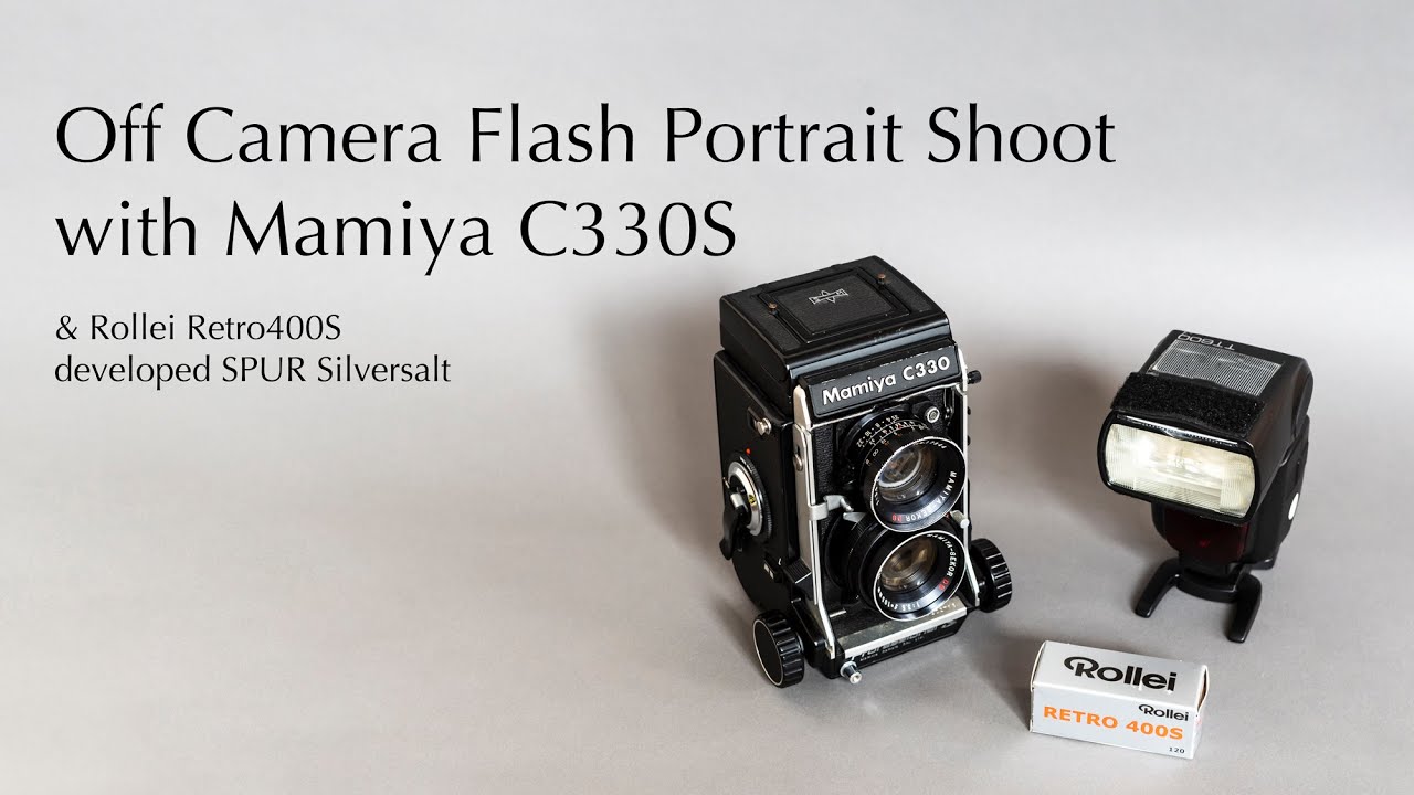 【Off Camera Flash Portrait Shoot with Mamiya C330S】Mamiya C330Sでオフカメラ ...
