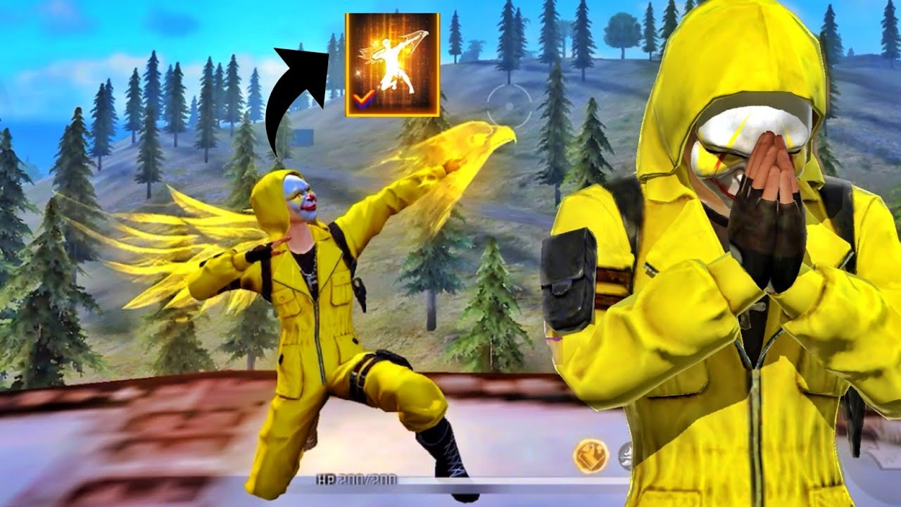 I get the new EAGLE Emote 💛And Show Front Of Enemy Factory Top FREE ...