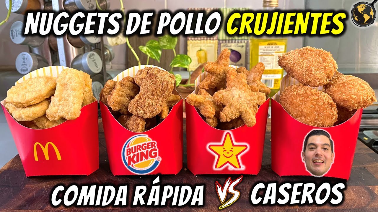¿Quien Hace los Mejores Nuggets de Pollo!? Comida Rapida VS Casera ...