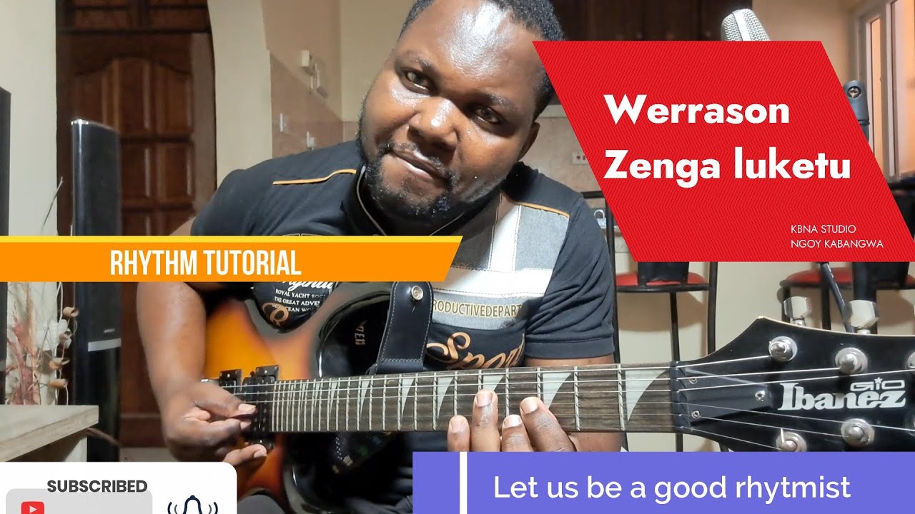 Werrason zenga luketo rhythm Tutorial with Ngoy Kabangwa - YouTube