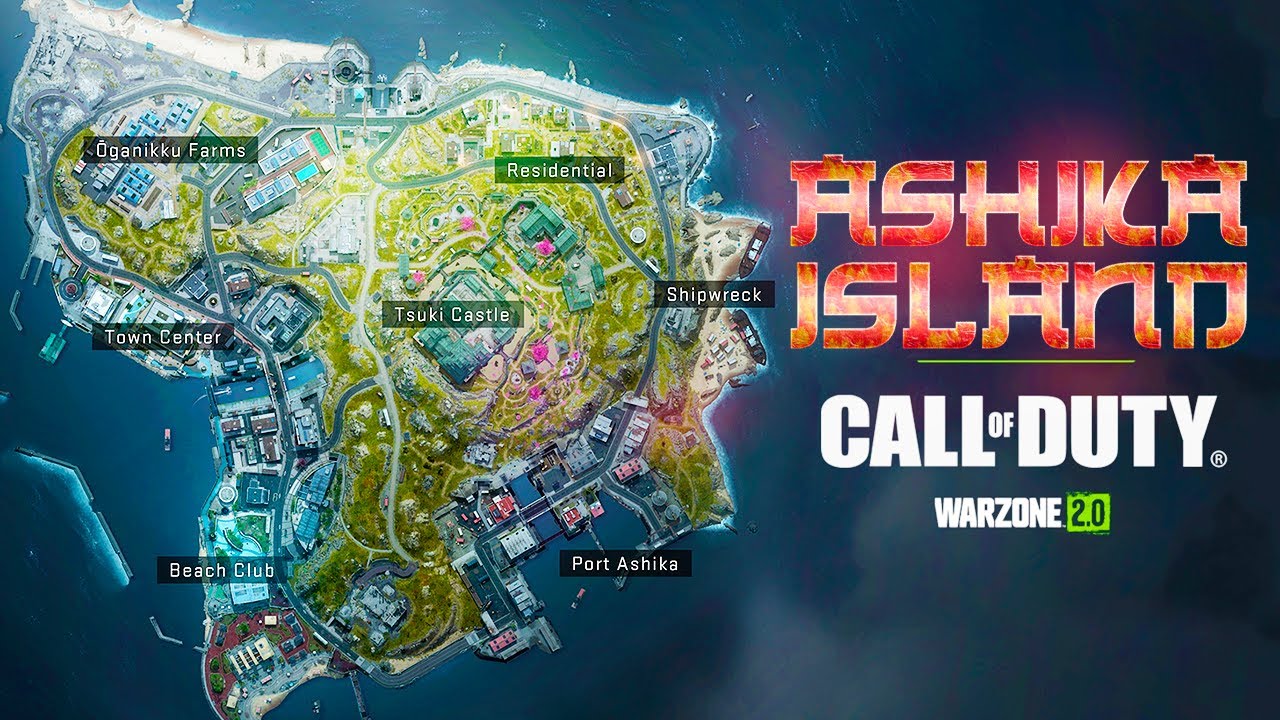 AsÍ Es Ashika Island Nuevo Mapa Rebirth Cod Warzone 2 0 Youtube