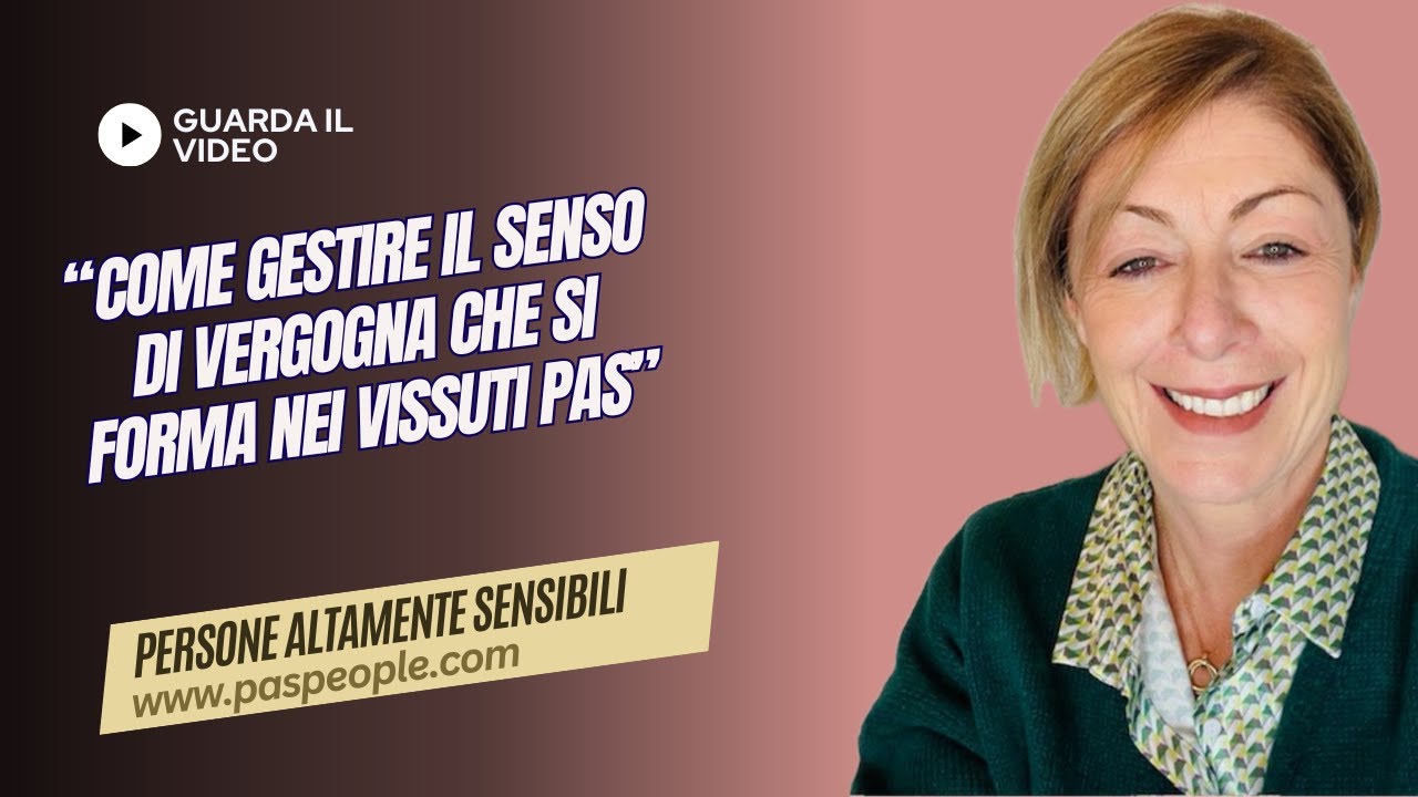 Come gestire il senso di vergogna che si forma nei vissuti PAS - YouTube