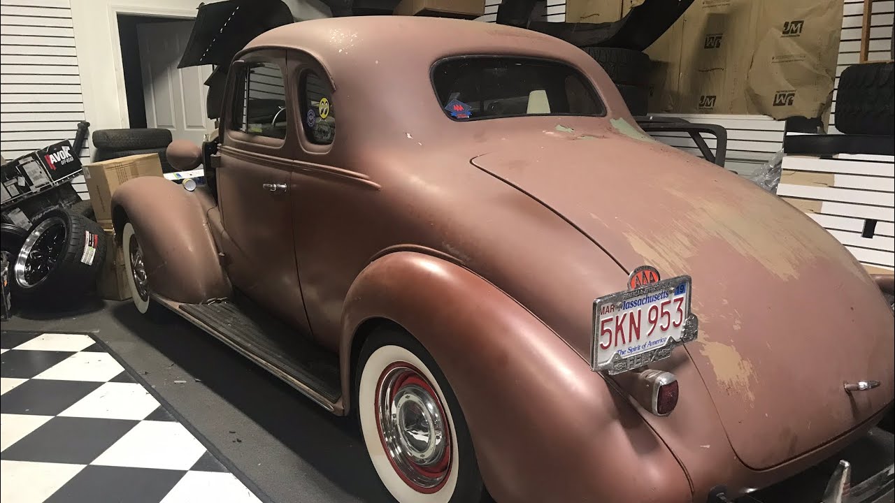1938 Chevy calf car original shape - YouTube