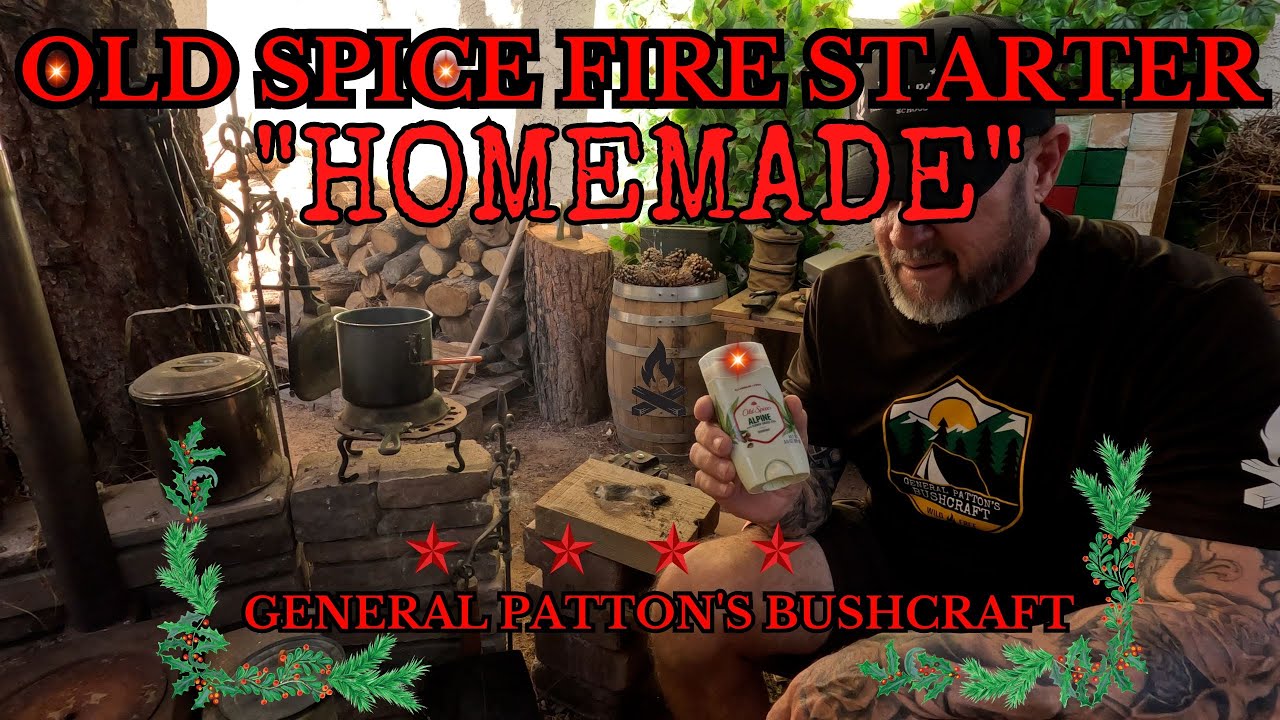 HOW TO MAKE THE OLD SPICE FIRE STARTER - YouTube