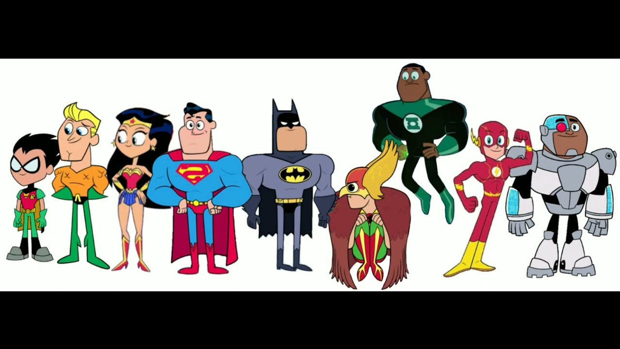 DC Super Friends Teen Titans Go! Style - YouTube