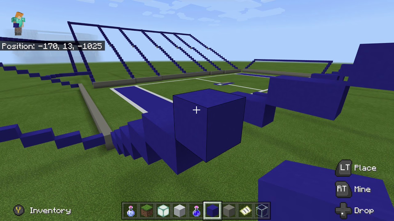 MINECRAFT - Century Link Field Build Part.2 (Seattle Seahawks) - YouTube