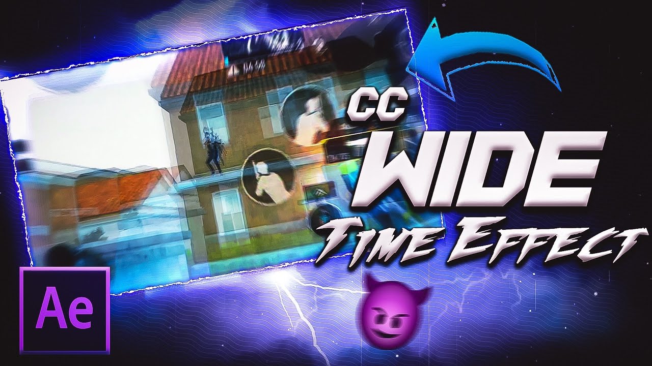 // CC Wide Time - Bgmi Montages Tutorial // After Effects Tutorial // Glitch Event // - YouTube