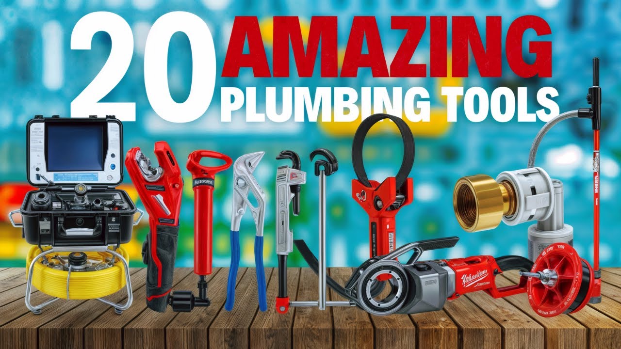 20 Amazing Plumbing Tools That You Should Have! Part 2 - YouTube