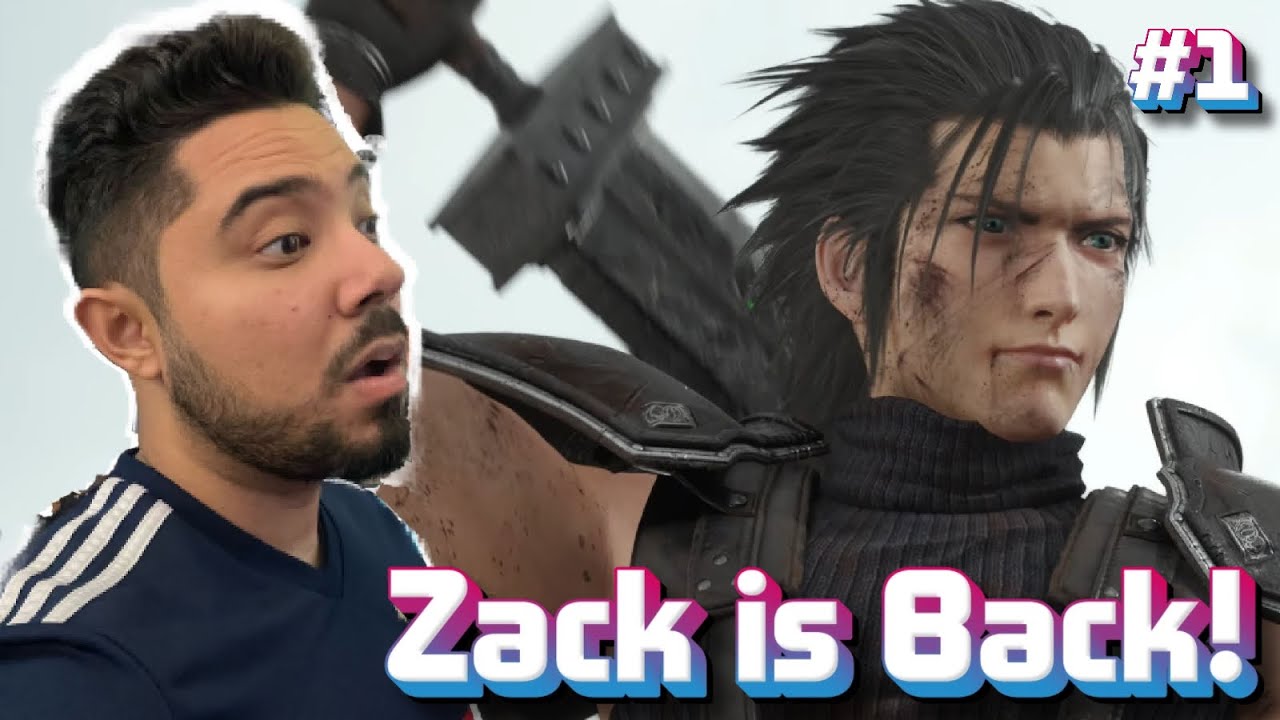 Zack Is Back! FFVII Rebirth : prologue & chapter 1 - YouTube