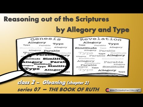 Reasoning from the scriptures: Series #7 The Book of Ruth #2 'Cleaving ...