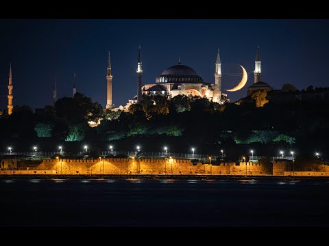 Ayasofya Camii - Hicaz Makamında Ezan (Yatsı Vakti Ezanı)
