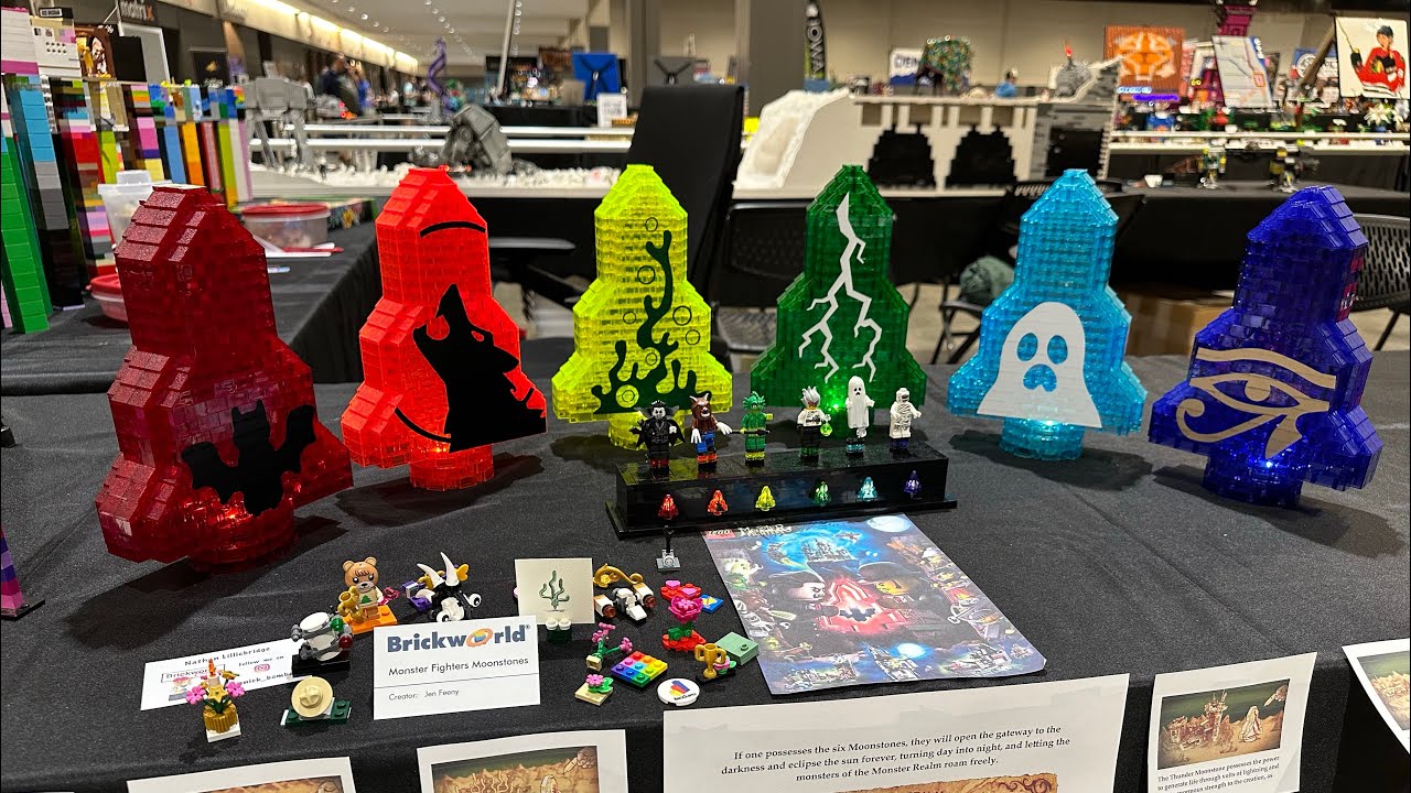 LEGO Monster Fighters Moonstones - Brickworld Chicago 2024 - YouTube