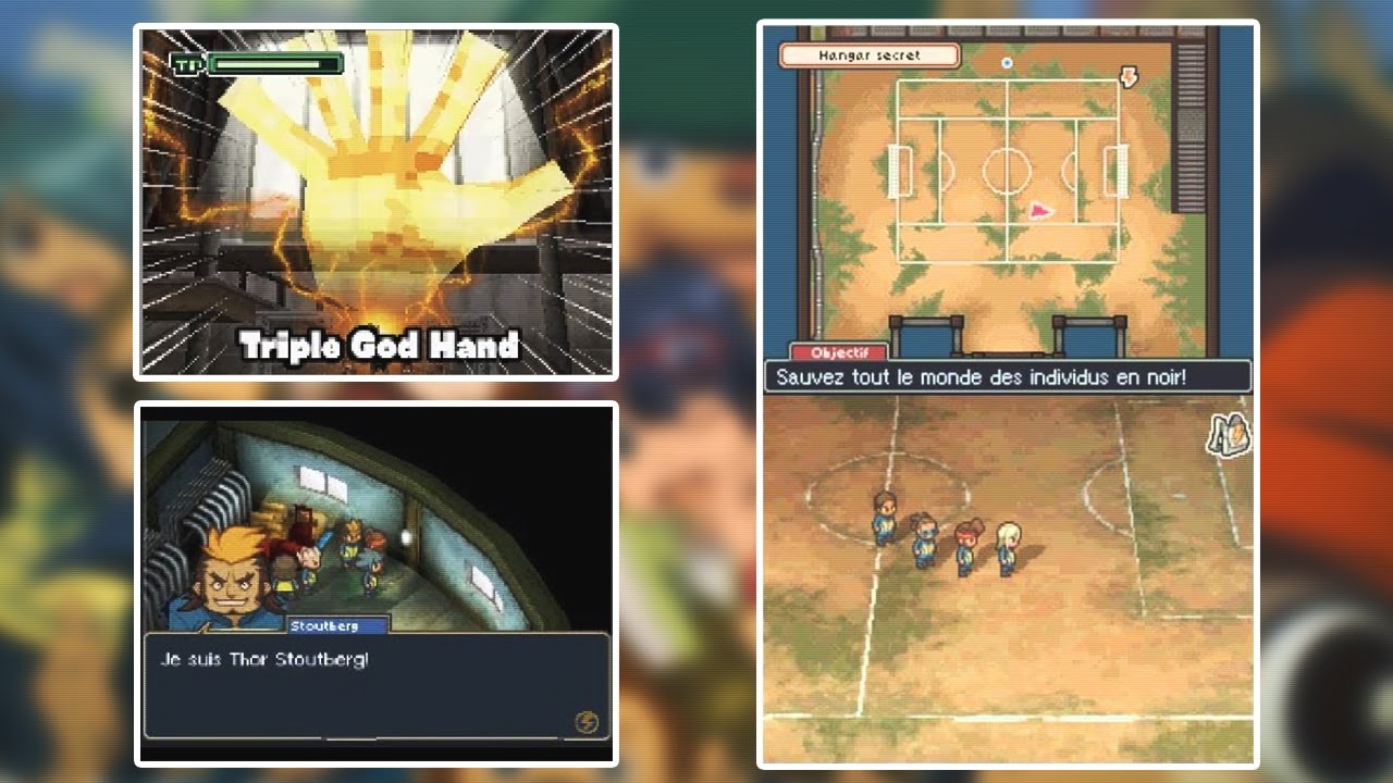 JE DÉCOUVRE LE HANGAR SECRET ET THOR SUR INAZUMA ELEVEN 2 ! - YouTube