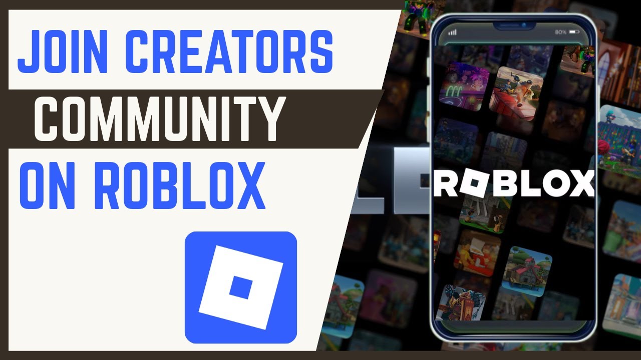 How To Find And Join Community Of Creators On Roblox - YouTube