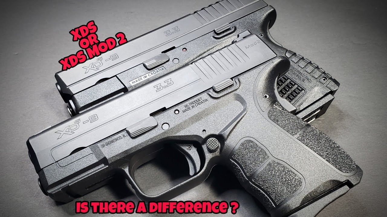 Springfield Armory XDS MOD 1 & 2 - YouTube