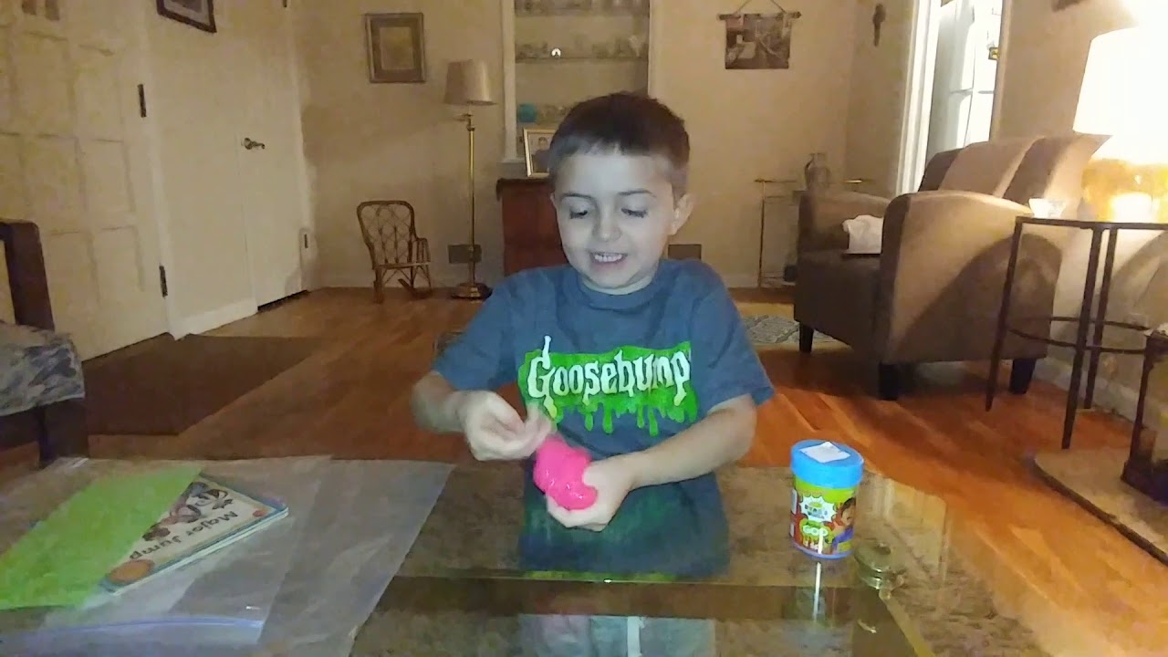 Jude Reviews Ryan's World Slime - YouTube