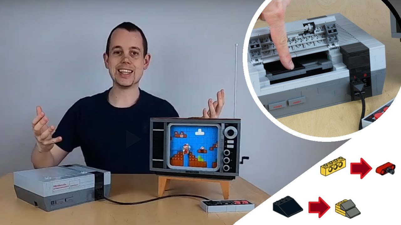 Fix for the LEGO NES Cartridge Issue (71374) - YouTube