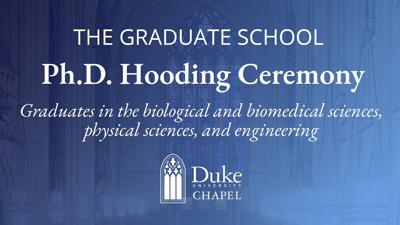 2023 Ph.D. Hooding Ceremony for the Biomedical Sciences, Physical ...