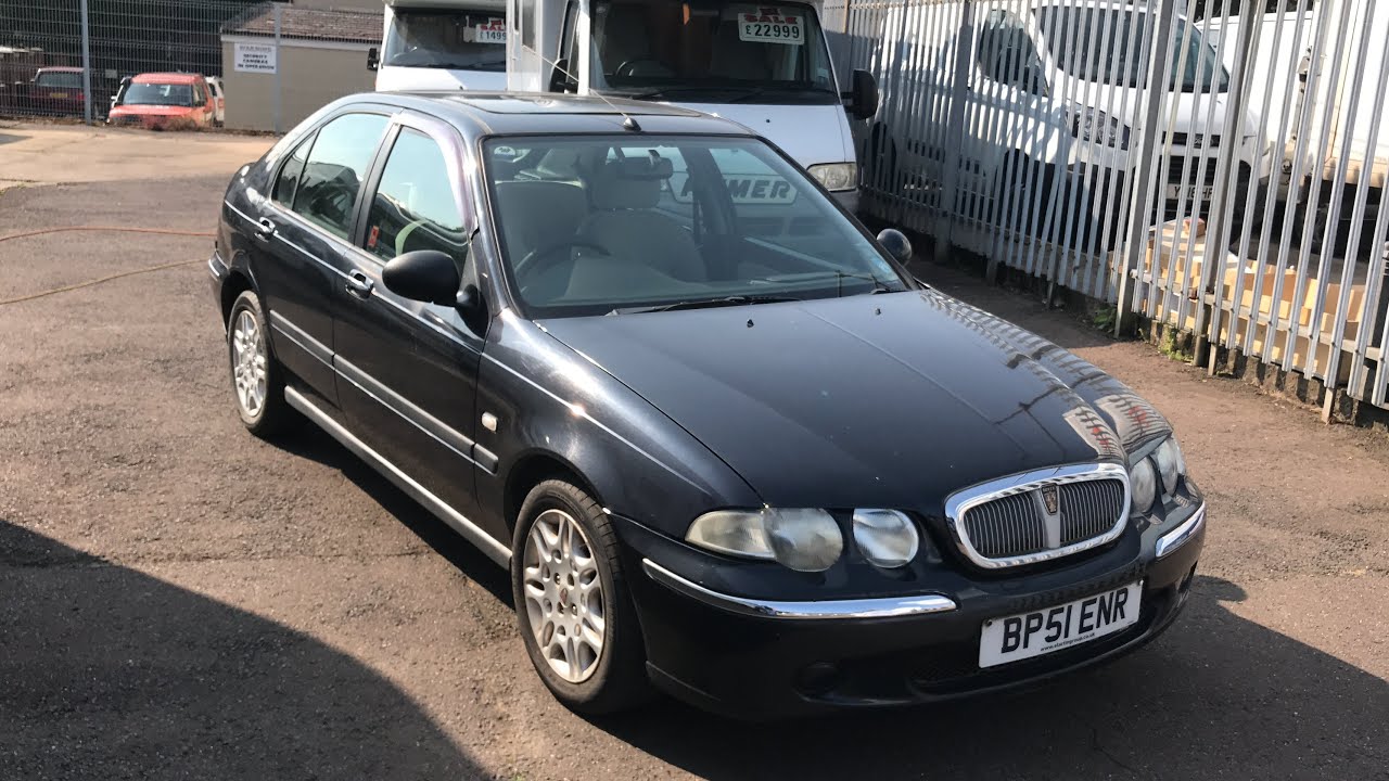 2001 ROVER 45 IXL TURBO DIESEL CAR REVIEW - YouTube