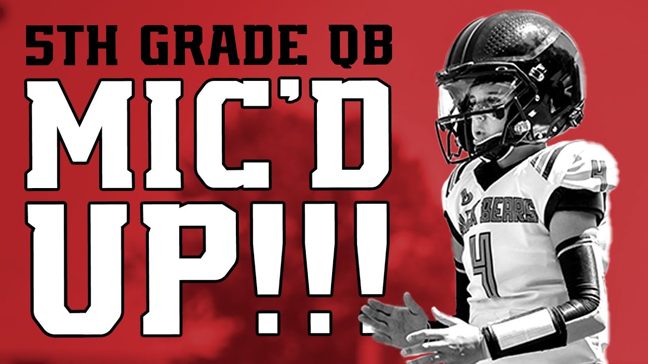 🔥 Mic'd up Youth QB goes off in the rain! ☔️ 176 yds and 2 TDs! 🚀 See ...