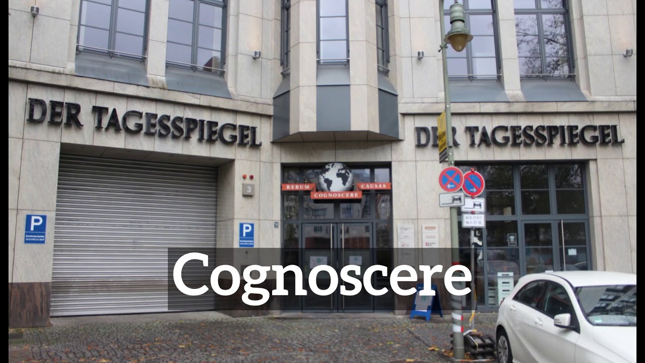 How Does Cognoscere Look? | What is Cognoscere? | How to Say Cognoscere ...