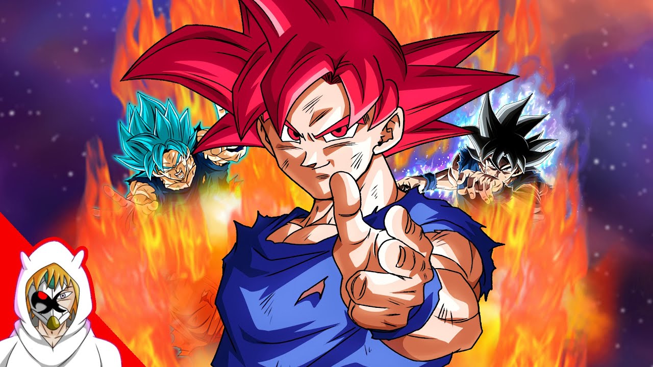 LR UI GOKU DOKKAN AWAKENS FROM SUPER SAIYAN GOD AND SUPER SAIYAN BLUE ...