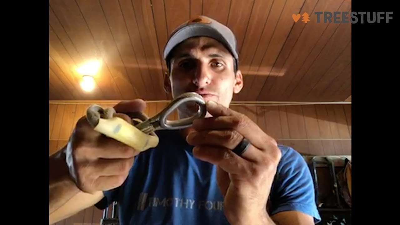 Sterling Thimble Prusik - Adam Castro's TreeStuff Customer Review - YouTube