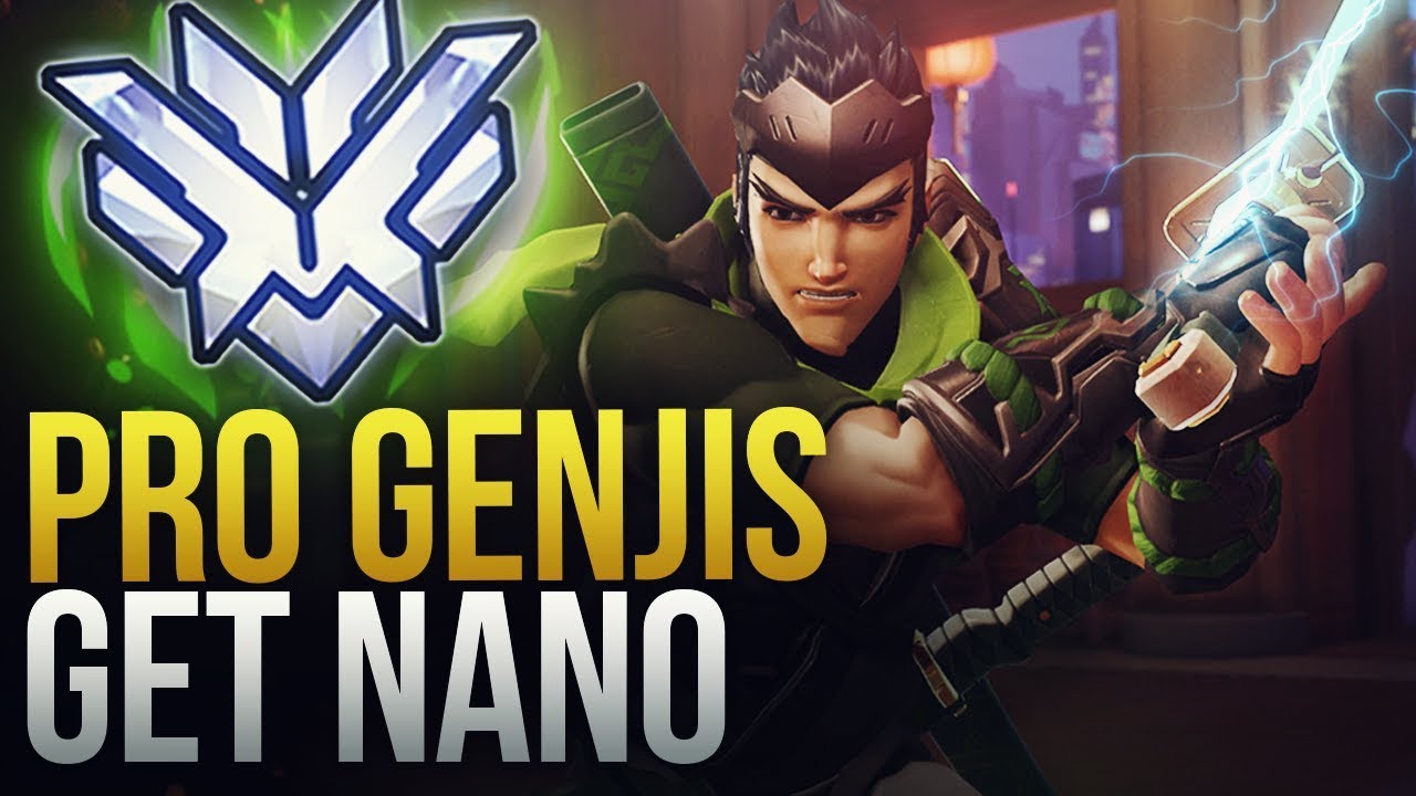 WHEN PRO GENJI'S GET NANO BOOST - Overwatch Montage - YouTube