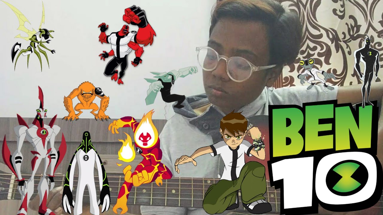 Ben 10 Theme Song Guitar Tab | Gaurav Vaghela - YouTube