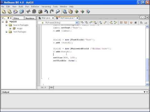 Урок №135. JTextField и JPasswordField - YouTube