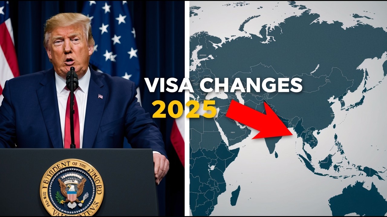 Trump’s Immigration Stance on 10 Asian Countries - YouTube
