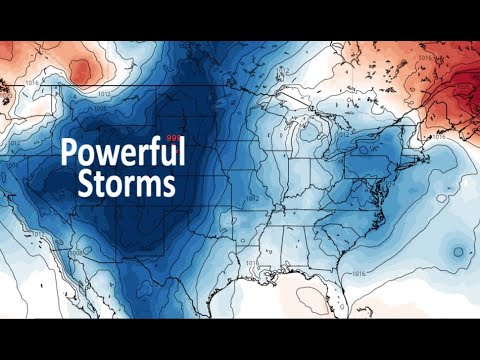 Two Large Storms Are Coming - YouTube