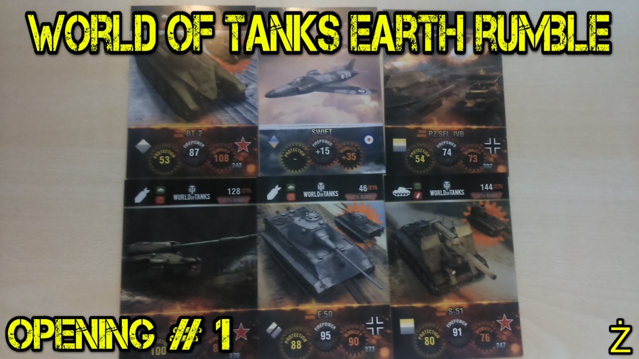 World of Tanks Earth Rumble Opening #1 [PL] - YouTube
