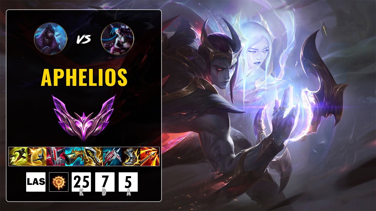Aphelios vs Jinx: 🌙 ¡ULTIMATE CLEAN y CUÁDRAKILL para CERRAR la PARTIDA ...