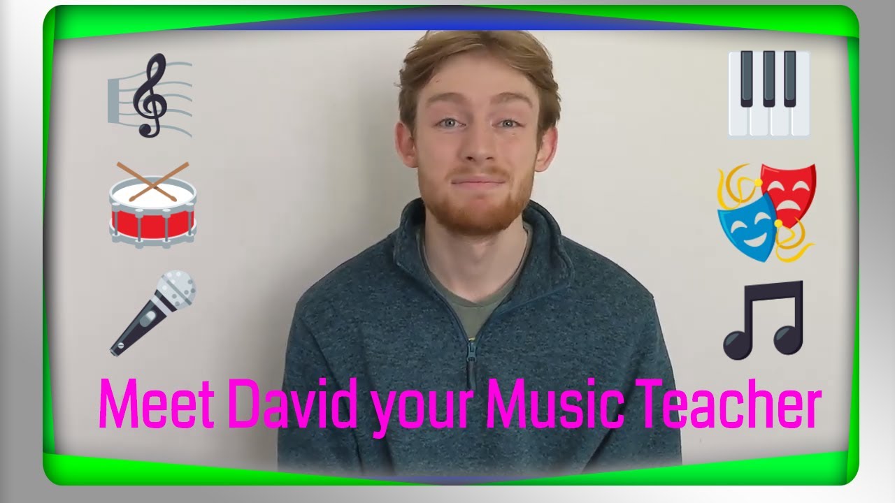 Meet David your Music Teacher - YouTube