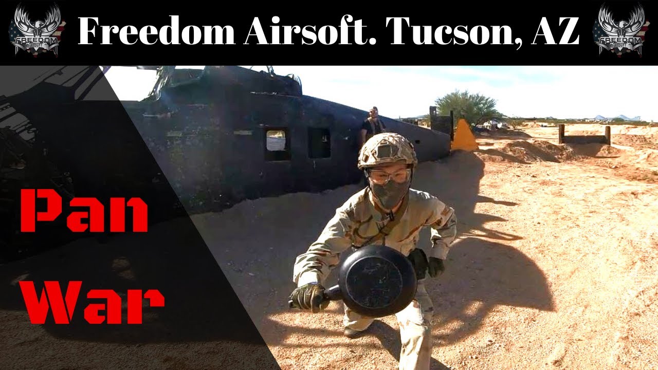Pan Fight at Freedom Airsoft: 12/21/2019 - YouTube