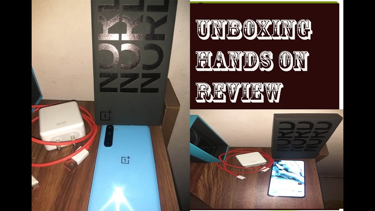 OnePlus Nord Unboxing & Hands on Review (Blue Marble Colour) - YouTube