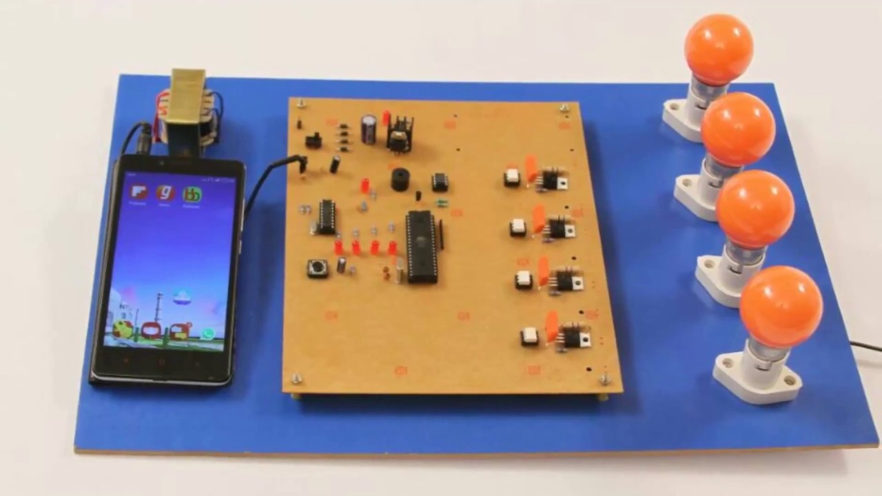 Home Automation control by Smartphone - YouTube