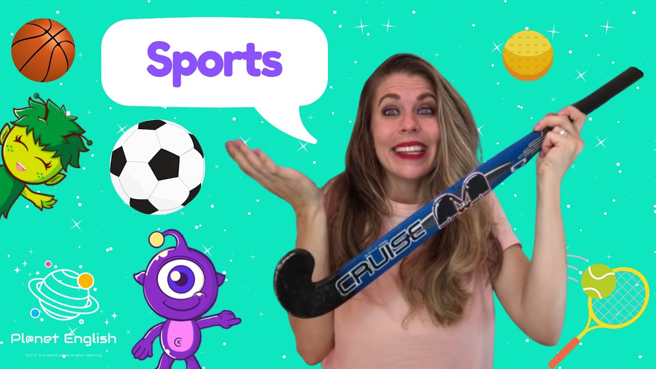 Sports | ESL Vocabulary Games for Kids - YouTube