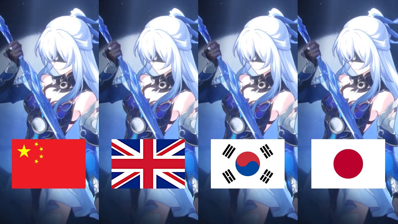 All Jingliu VA "Ultimate" in 4 Languages | Honkai: Star Rail - YouTube