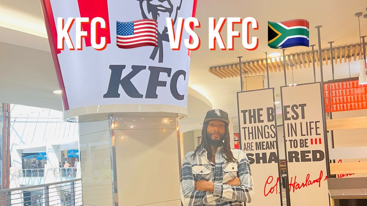 Rating KFC in South Africa compared to USA || American Fast Food in ...