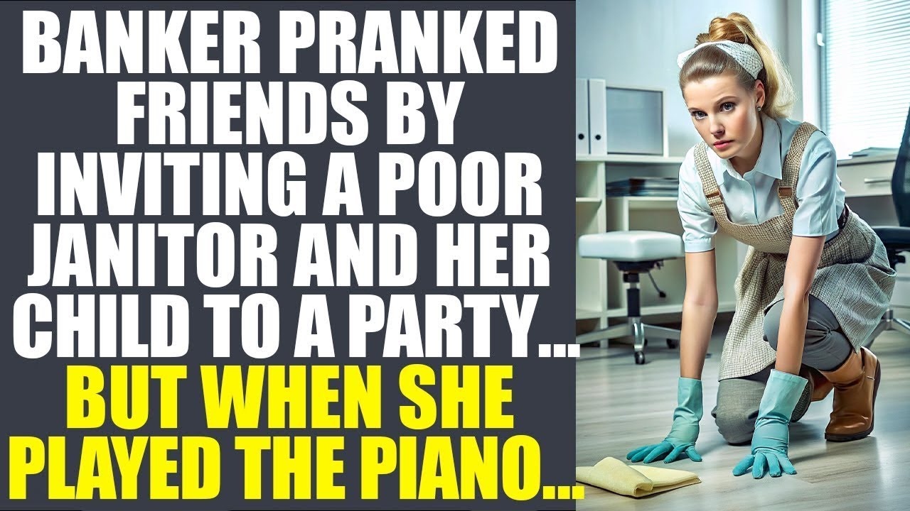 Banker Pranked Friends, Inviting A Poor Cleaner & Her Kid To A Party ...