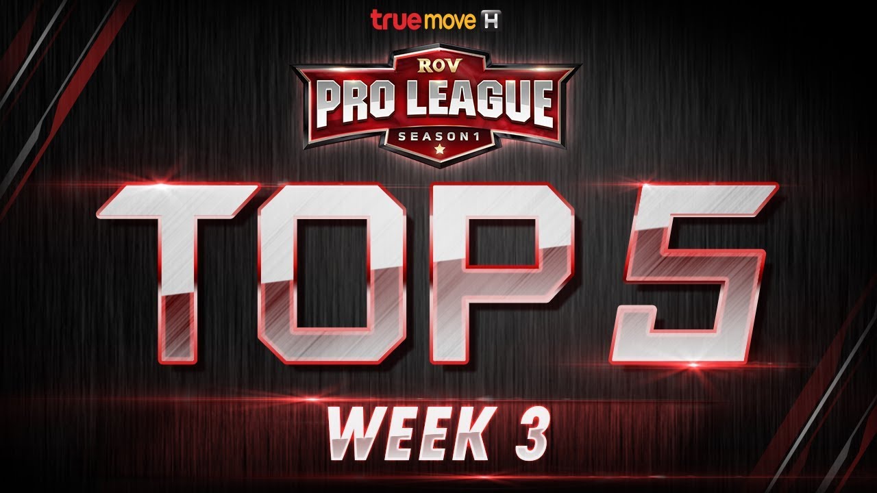 RoV Pro League S1 - Highlights | Week 3 - YouTube
